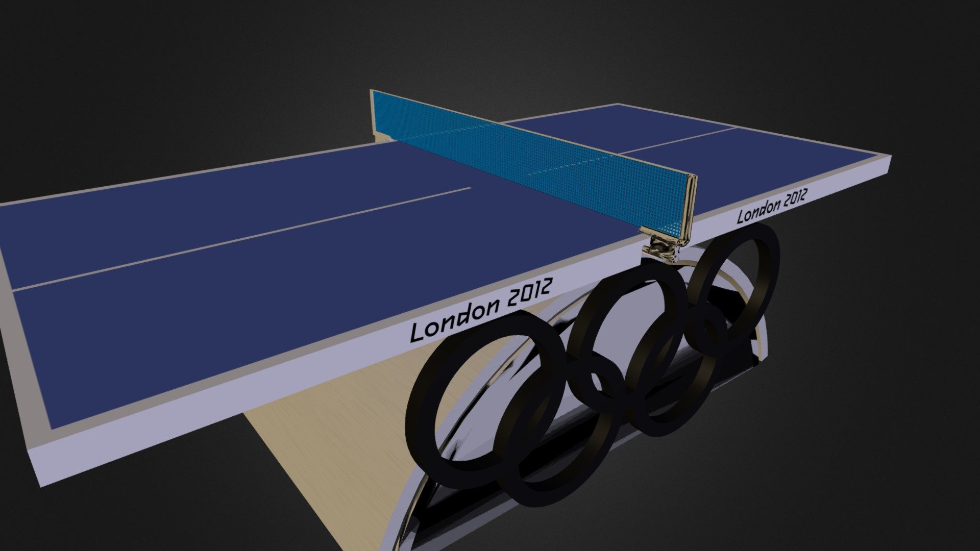 Table Tennis Table - 3D model by StefanAllchorne [scmPDYp] - Sketchfab