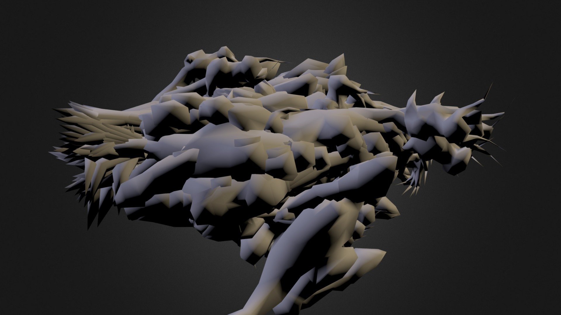 dragon.md2 - 3D model by powell1201 [so6GMkn] - Sketchfab