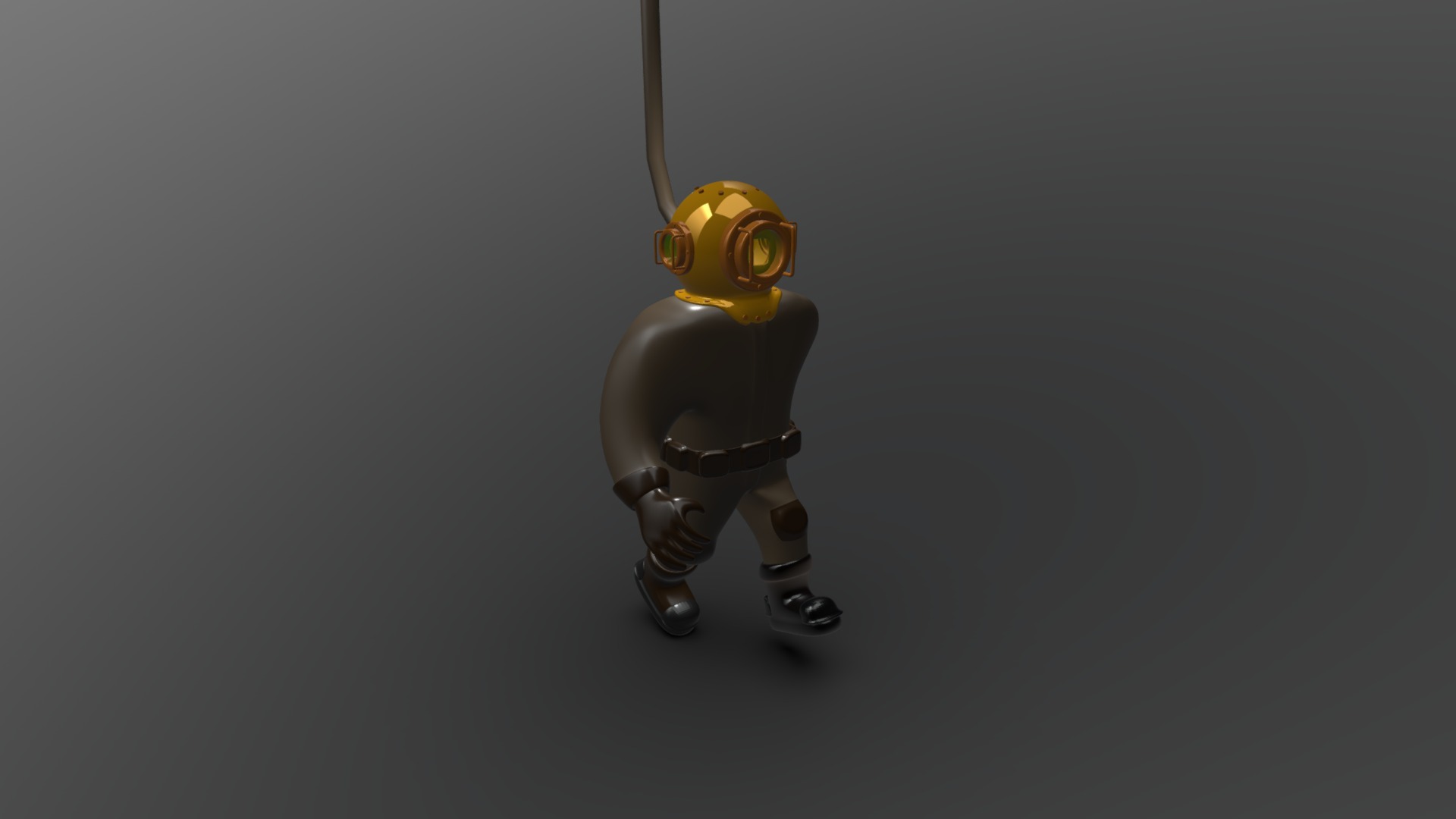 Diving Suit - Download Free 3D model by Chaitanya Krishnan (@chaitanyak ...