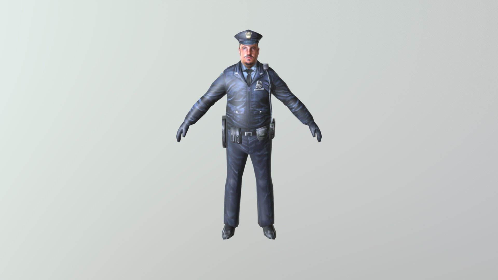 Policeman - 3D model by Roberto Andreoli ...