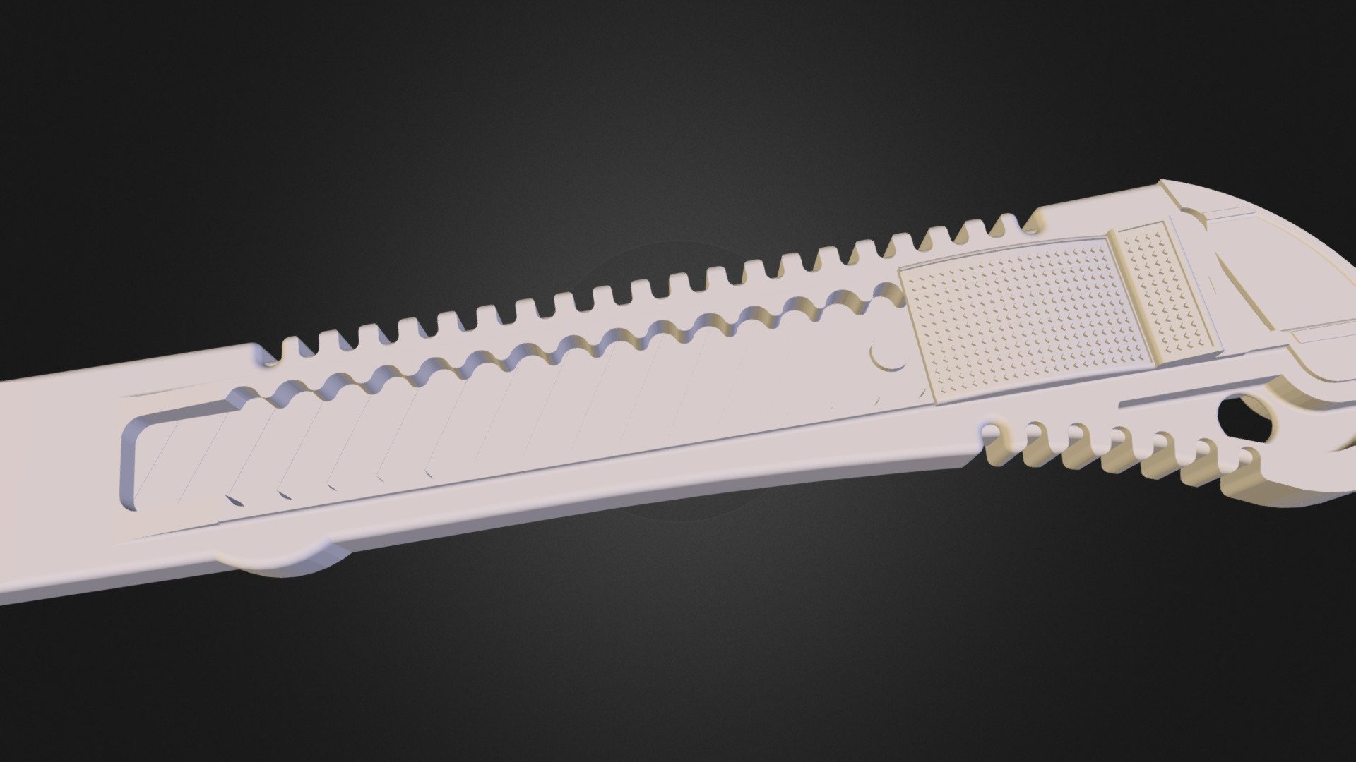 Utility knife.STL - 3D model by ClintMourlevat [tL5FoMf] - Sketchfab