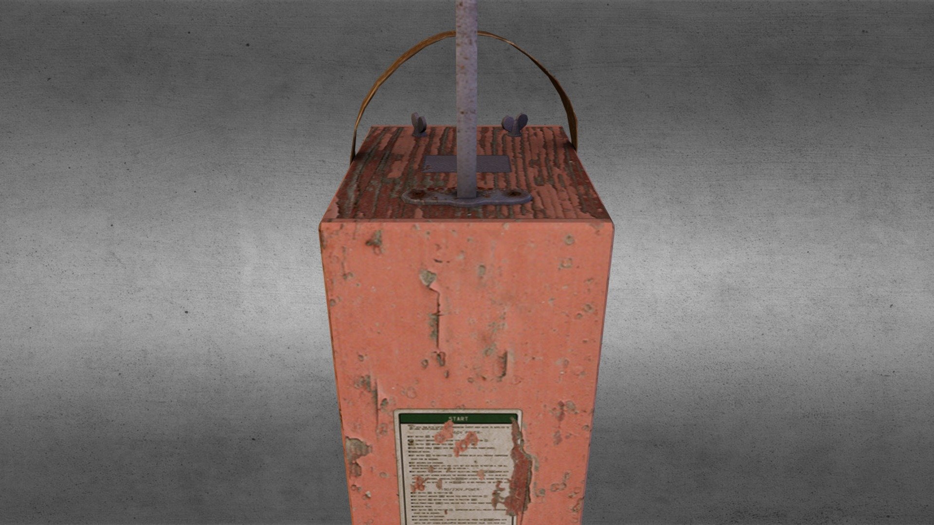 Detonator - 3D model by stan.ciesielski [tULR64Y] - Sketchfab