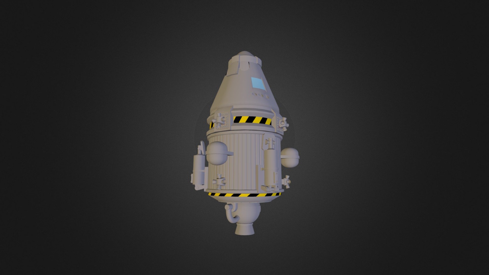 Kerbal XII Lander - 3D model by MCWopper [tjSqMQV] - Sketchfab