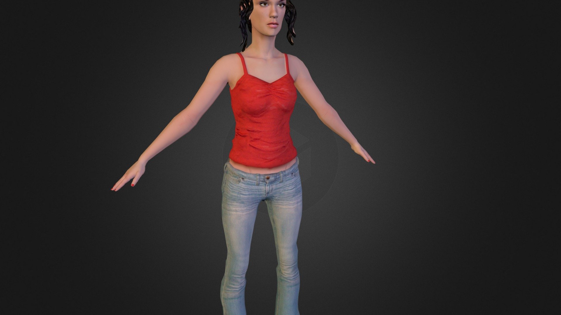 Female - 3D model by JVaughan [u4pOgC4] - Sketchfab