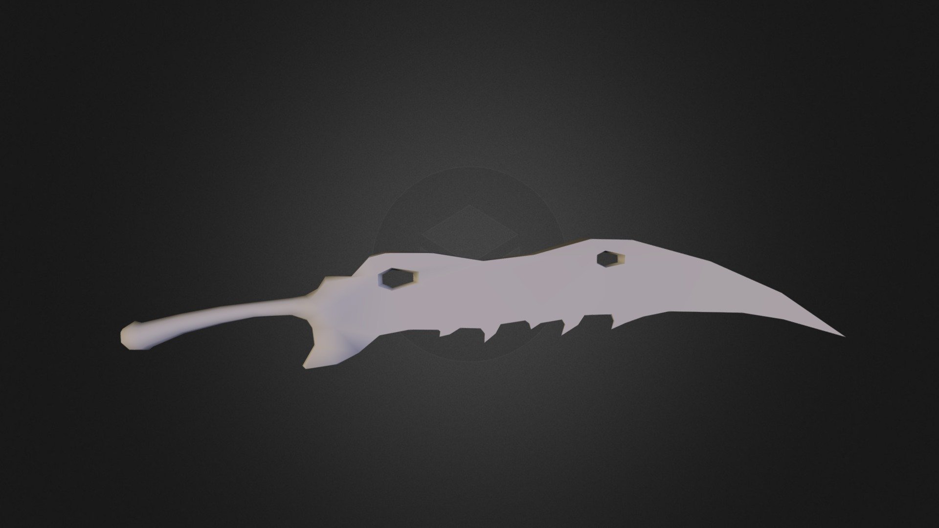 Mutant Bone Blade - 3D model by Graham (@graham3d) [u6WJatN] - Sketchfab