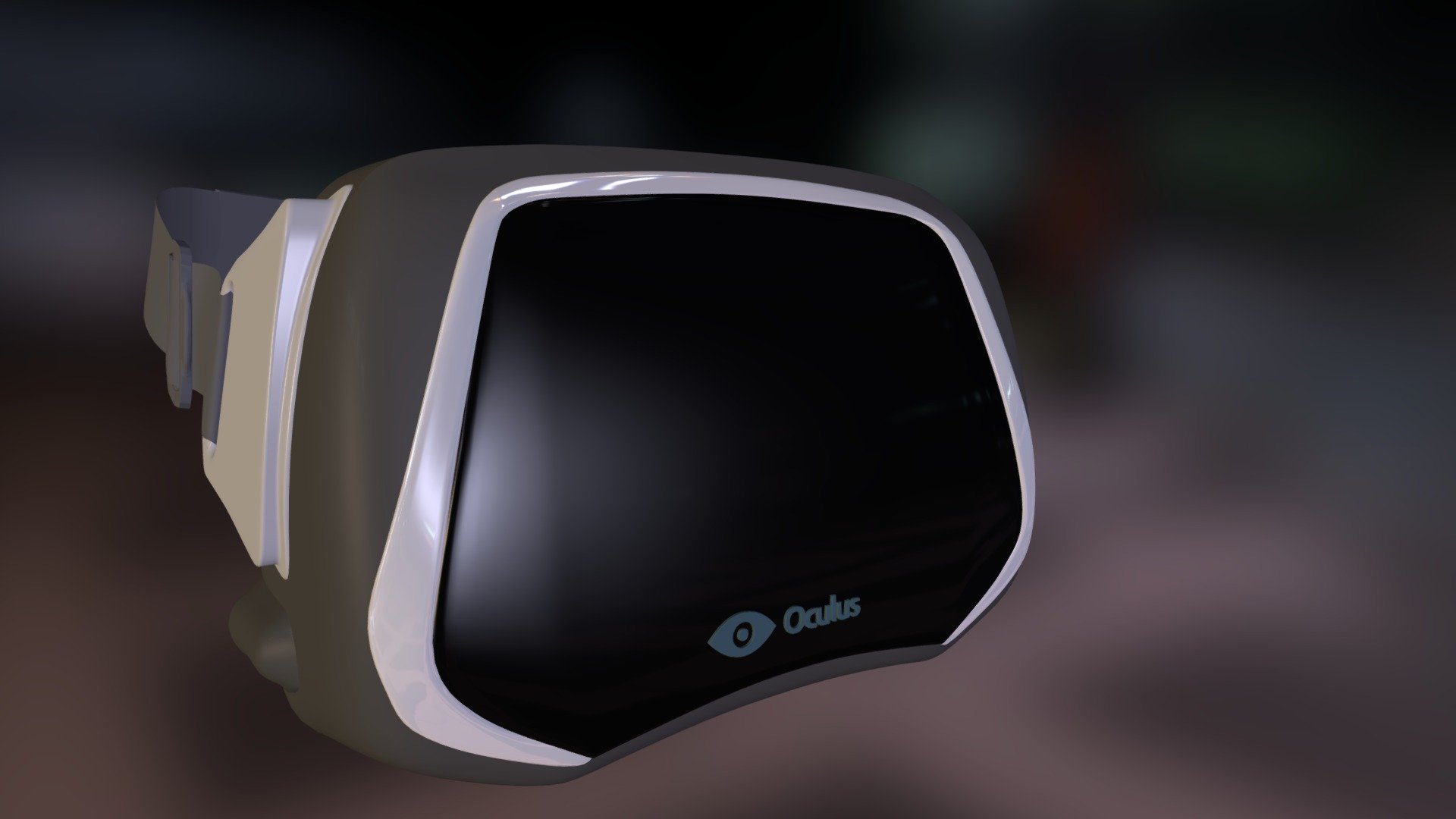 oculus rift 3d Fan Art v2 - 3D model by DamianKarczewski [uG8Uc1Y ...