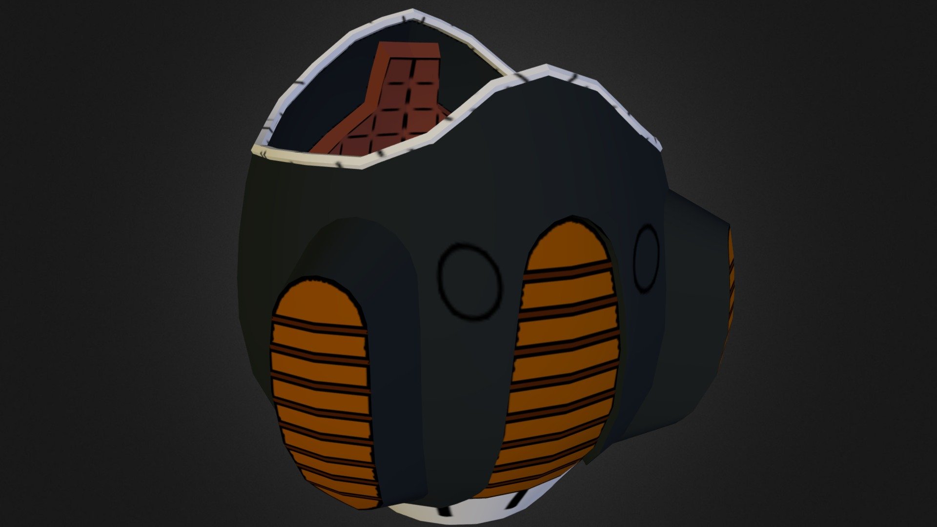 Frieza's Hoverchair - 3D model by toebi1987 [uKYoQ3k] - Sketchfab
