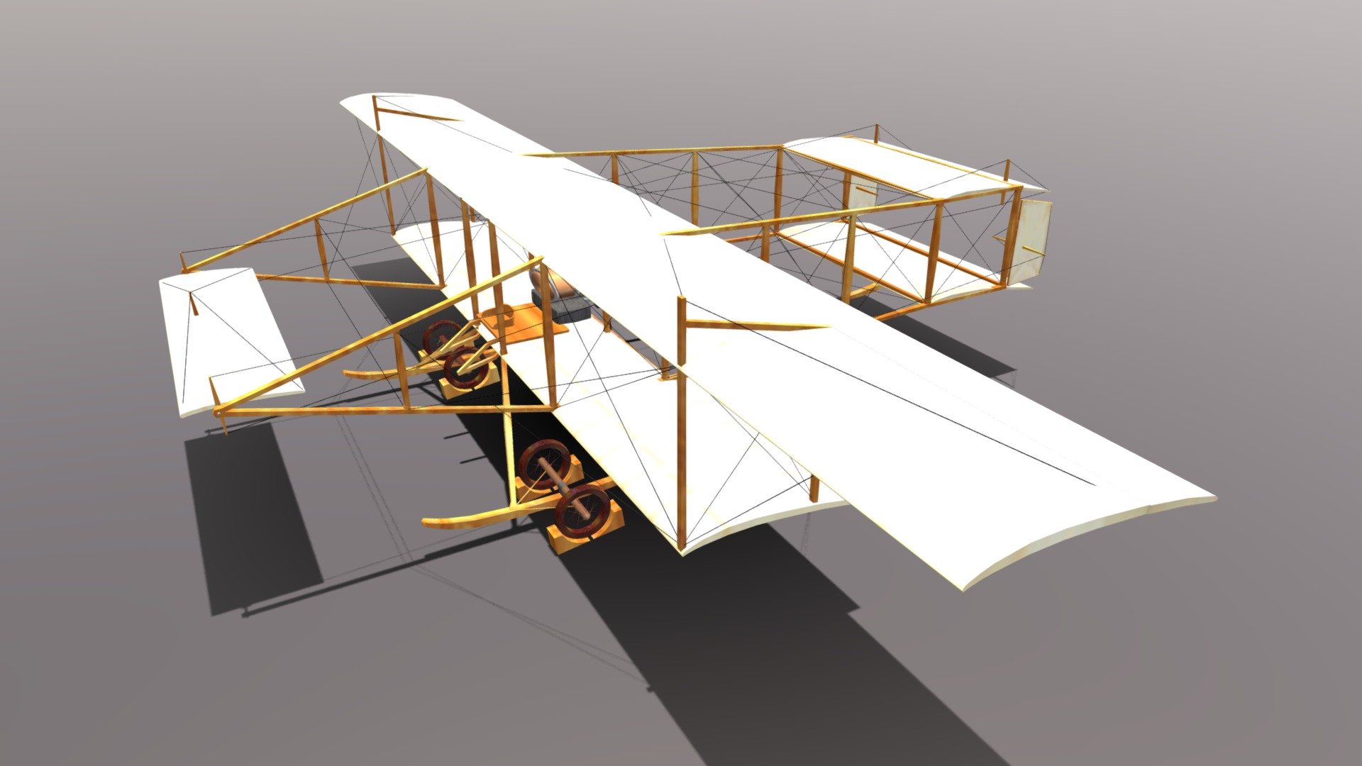 Farman IV / HF 4 - Download Free 3D model by helijah [uWy0Iya] - Sketchfab