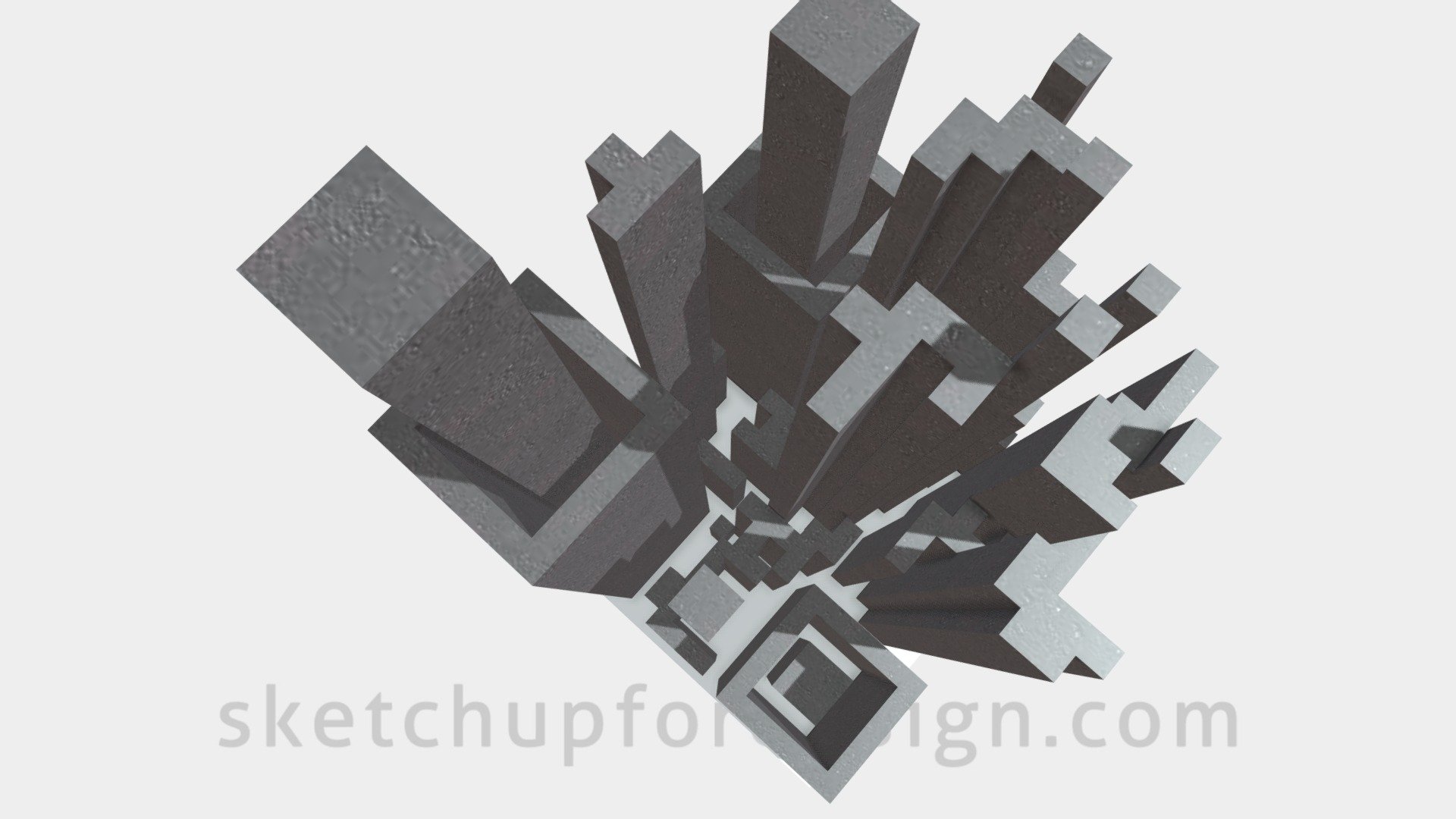 QR Code in 3D - 3D model by Alexander Schreyer (@alexschreyer) [uyVnUfn ...