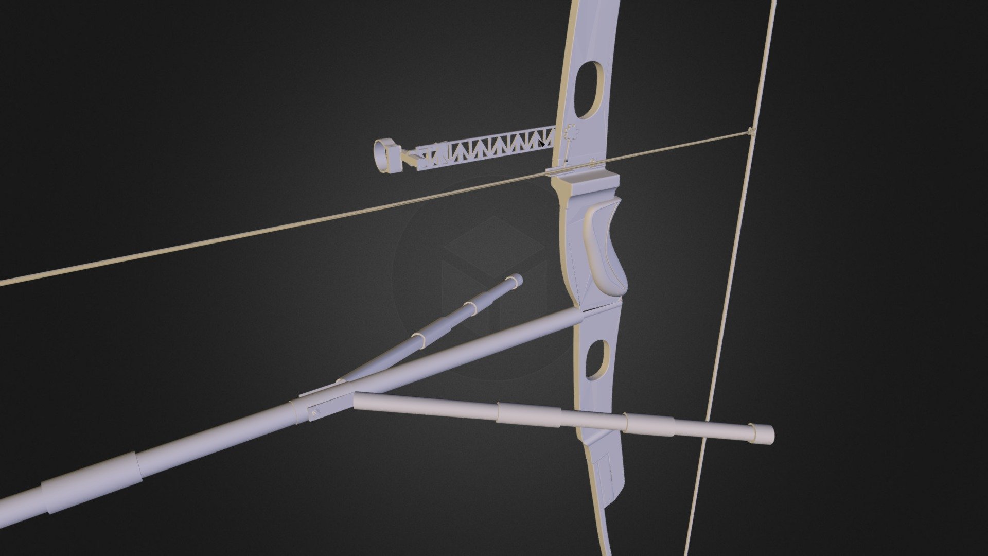 Archery Bow - 3D model by StefanAllchorne [vQ7nmgE] - Sketchfab
