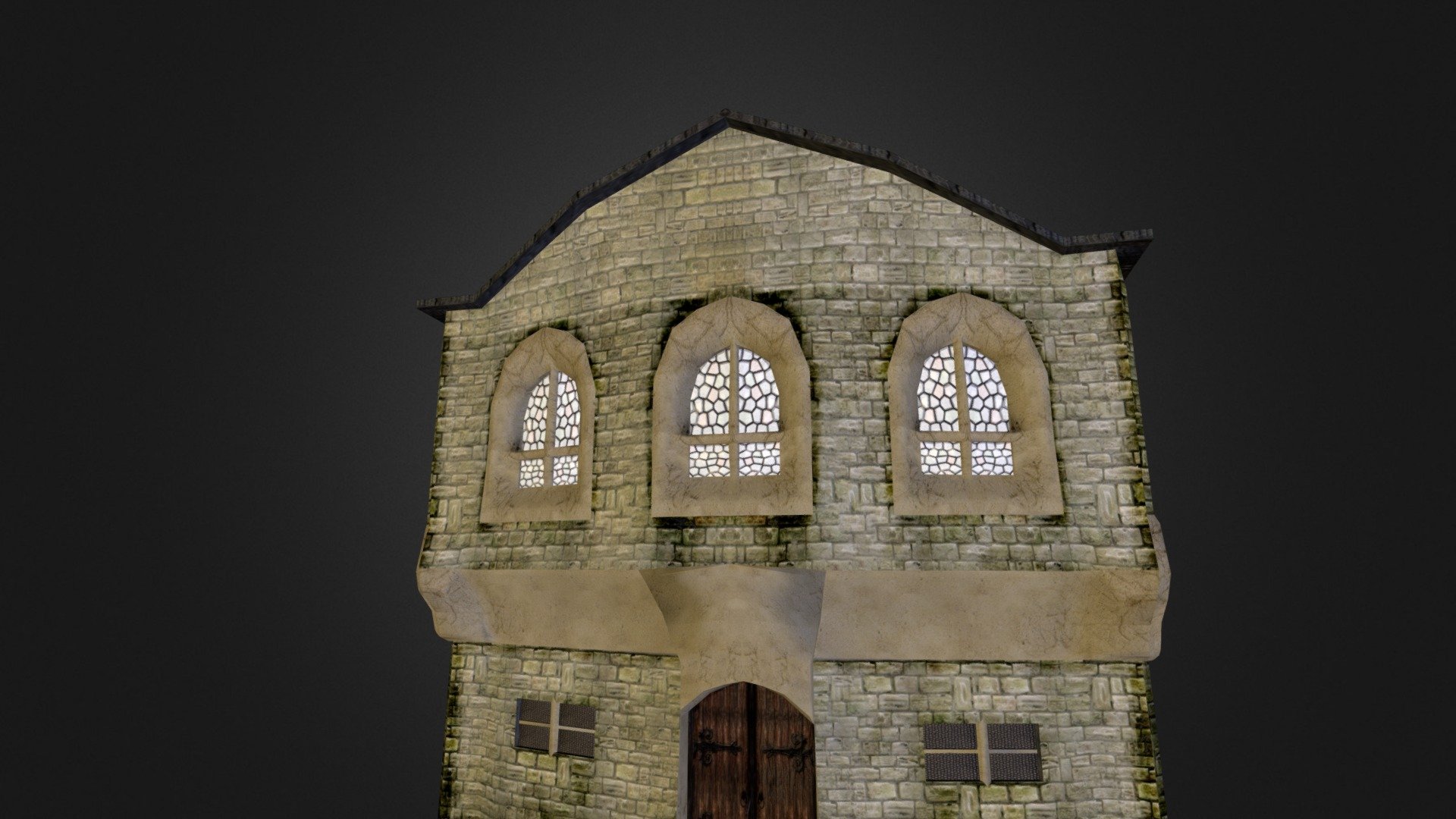 Stone_Building_01b.3DS - 3D model by SMWhite [vTTnLr3] - Sketchfab