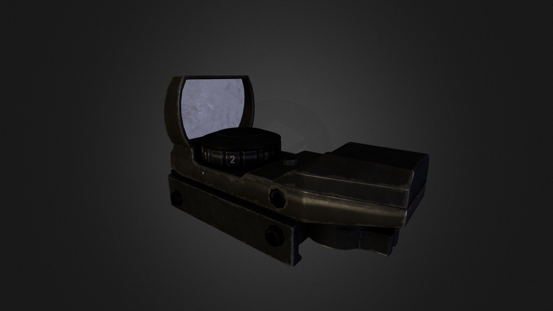 Red Dot Sight - 3D model by tony.delbuono [vTgCbm3] - Sketchfab
