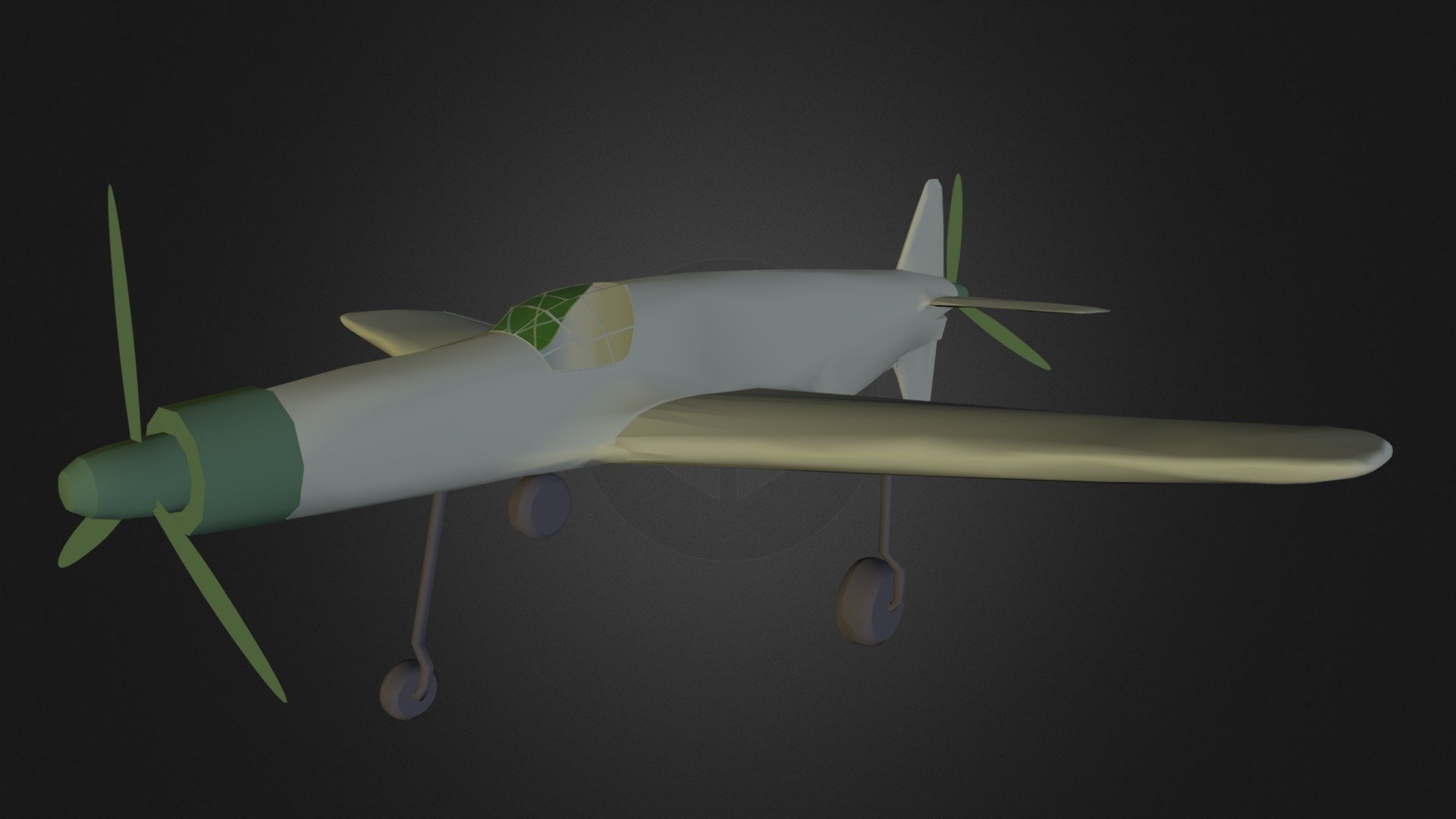 Airplane PFEIL L N100312.3DS - 3D model by ...