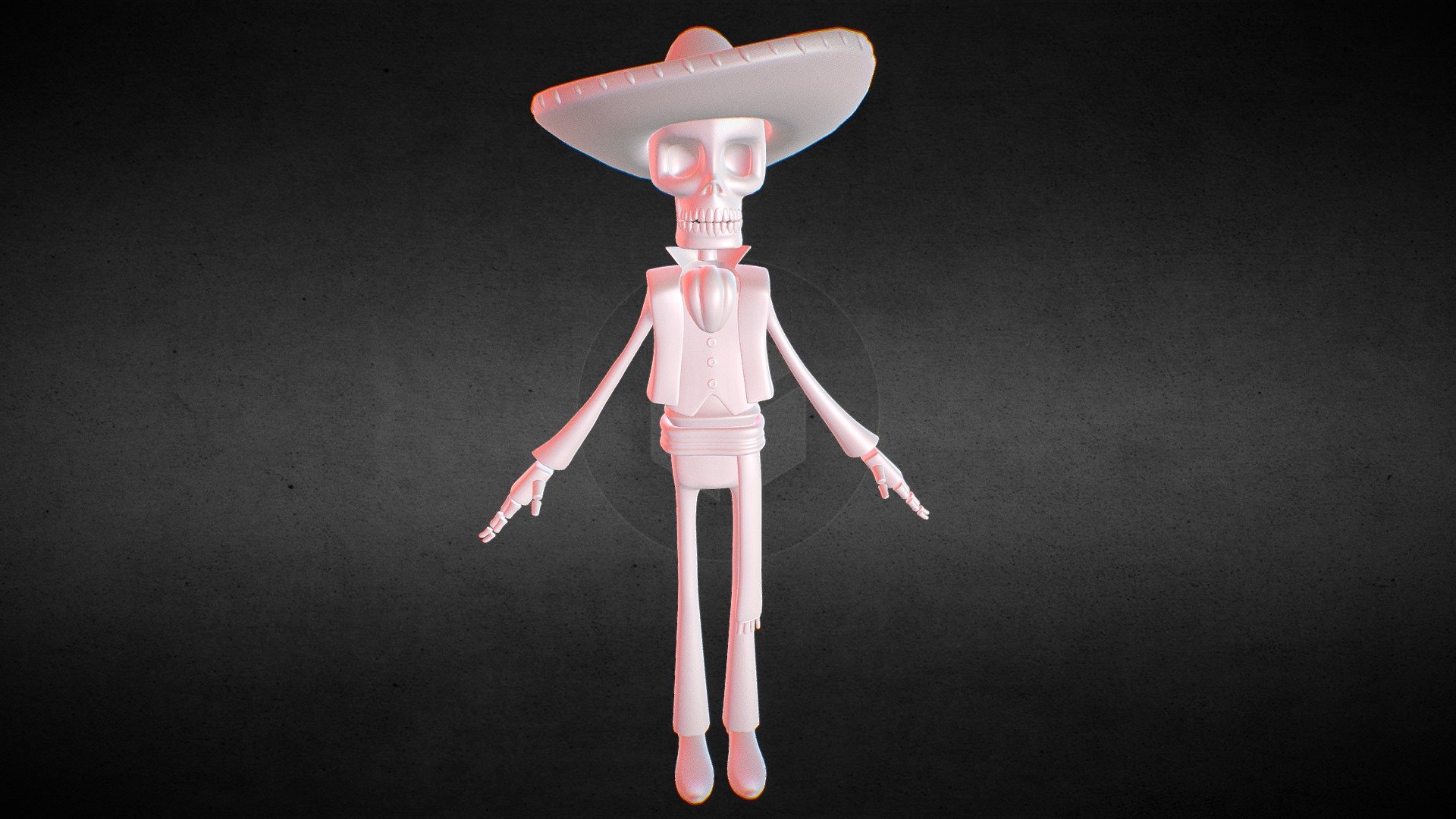 El Calaca - 3D model by elisabaasch [vugiAzg] - Sketchfab