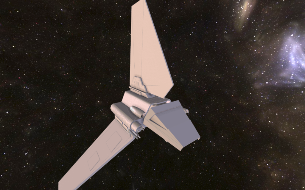 imperial shuttle - 3D model by davidlight69 [w9R4axk] - Sketchfab