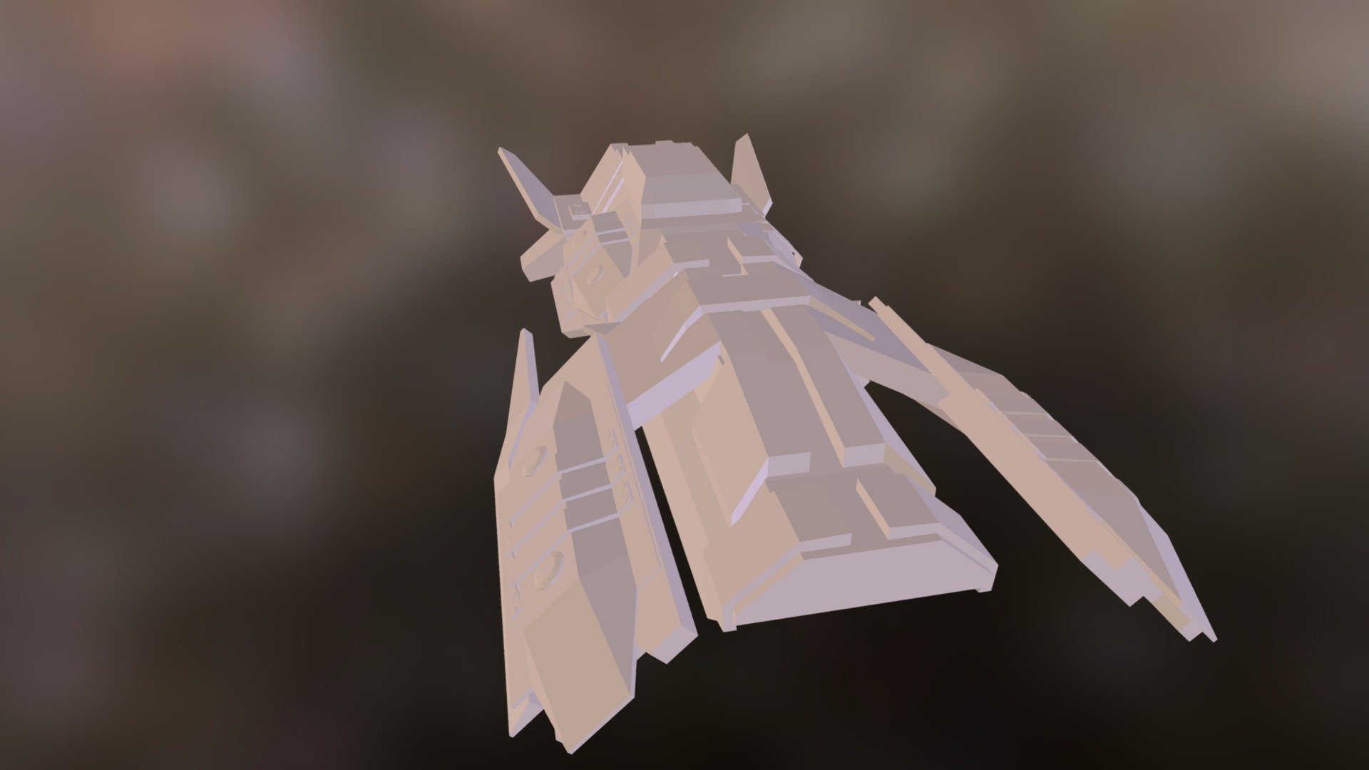 Frigate Federation Earthling - 3D model by Tamara [wKEVotW] - Sketchfab