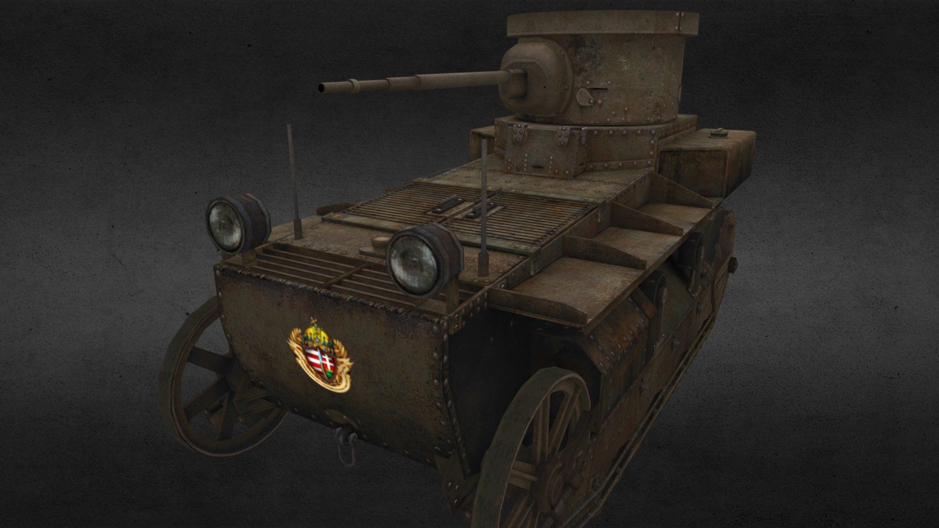 T1 Cunningham World of Tanks - 3D model by NorbiGedei [wWBmvVD] - Sketchfab