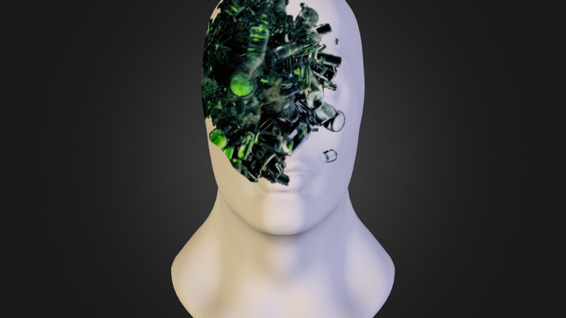 Abstract Head - 3D model by BenCruse [wb7jn32] - Sketchfab