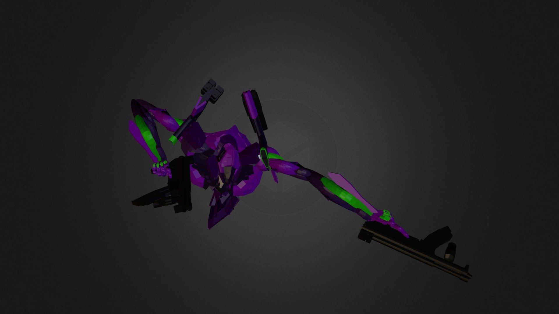 EVA-01 - 3D model by DavidSherpa [wjp9wMG] - Sketchfab