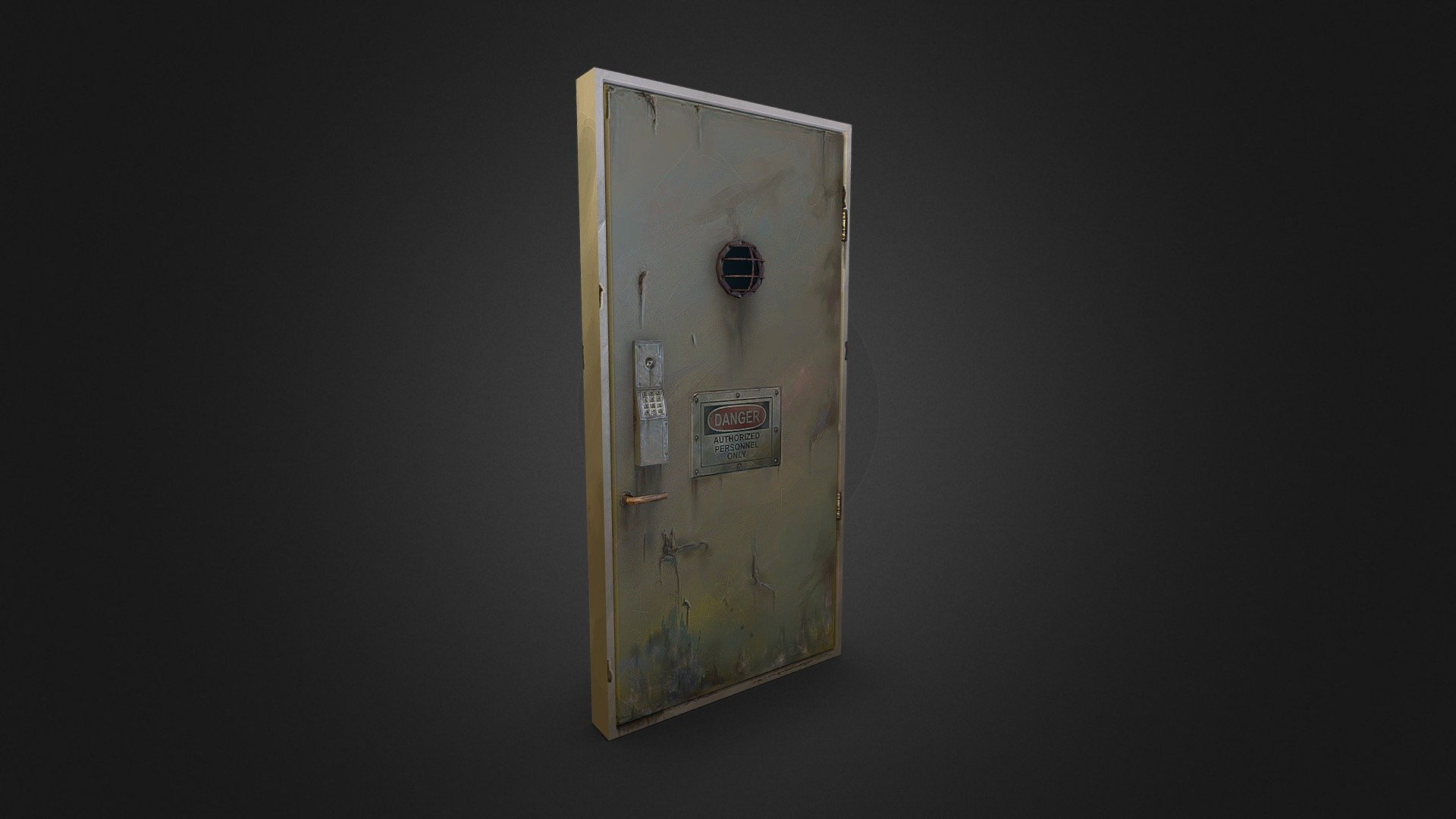 Hand painted Door - 3D model by garmede [wlBvAq3] - Sketchfab