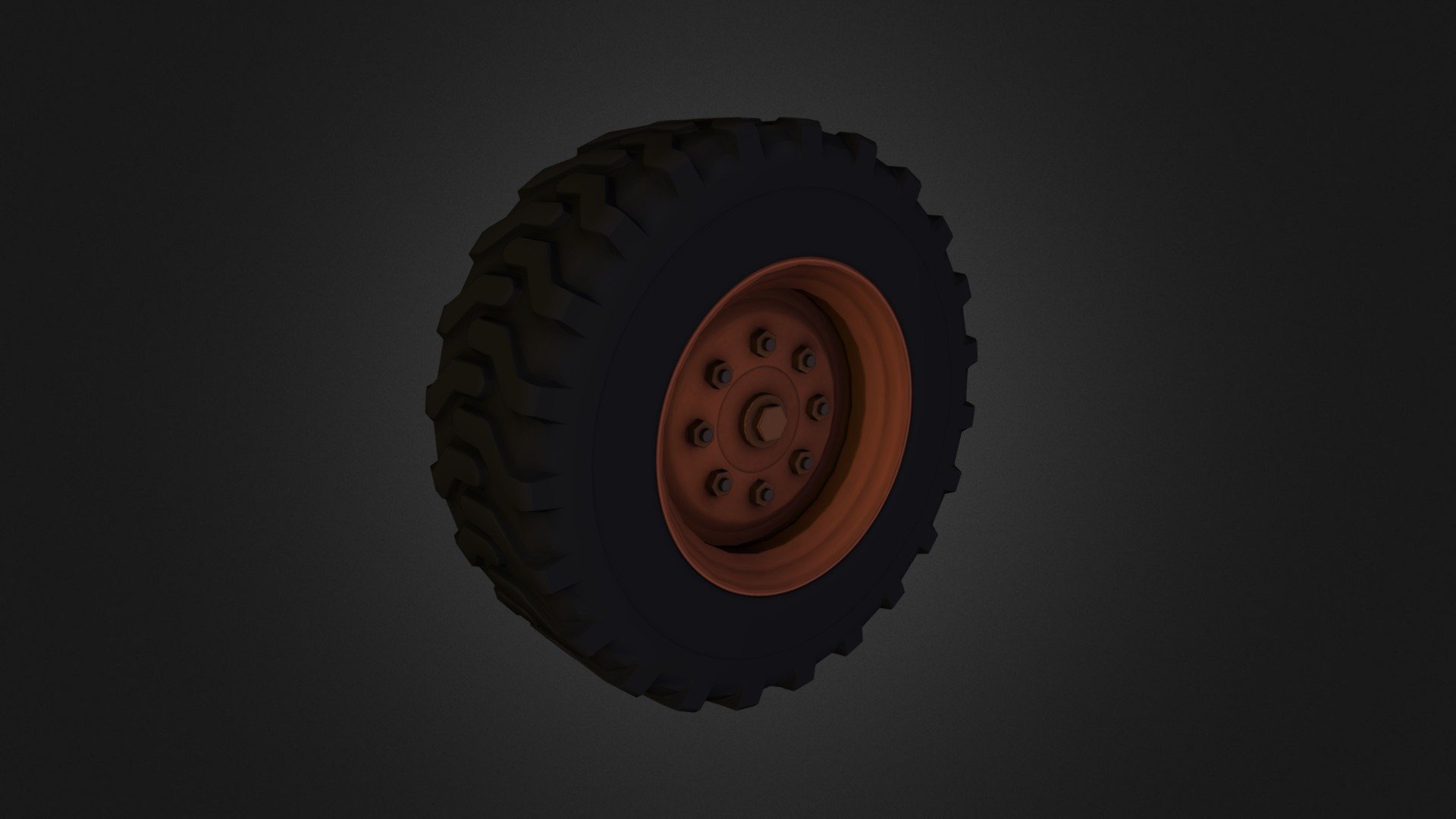 Wheel - 3D model by druggon [wtCvgFW] - Sketchfab