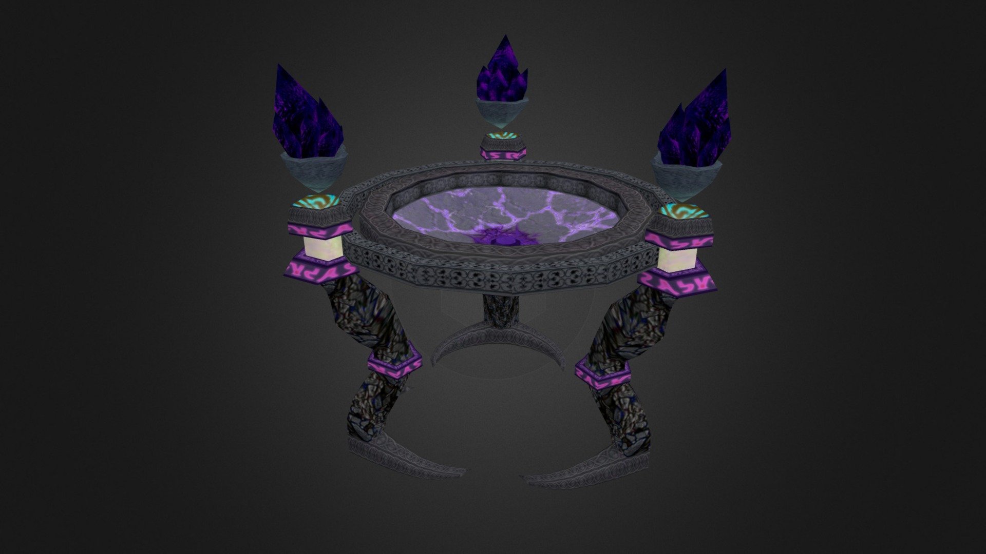 Dark Wizard's Scrying Pool - 3D model by KMcQueen14 [wxw9mHq] - Sketchfab