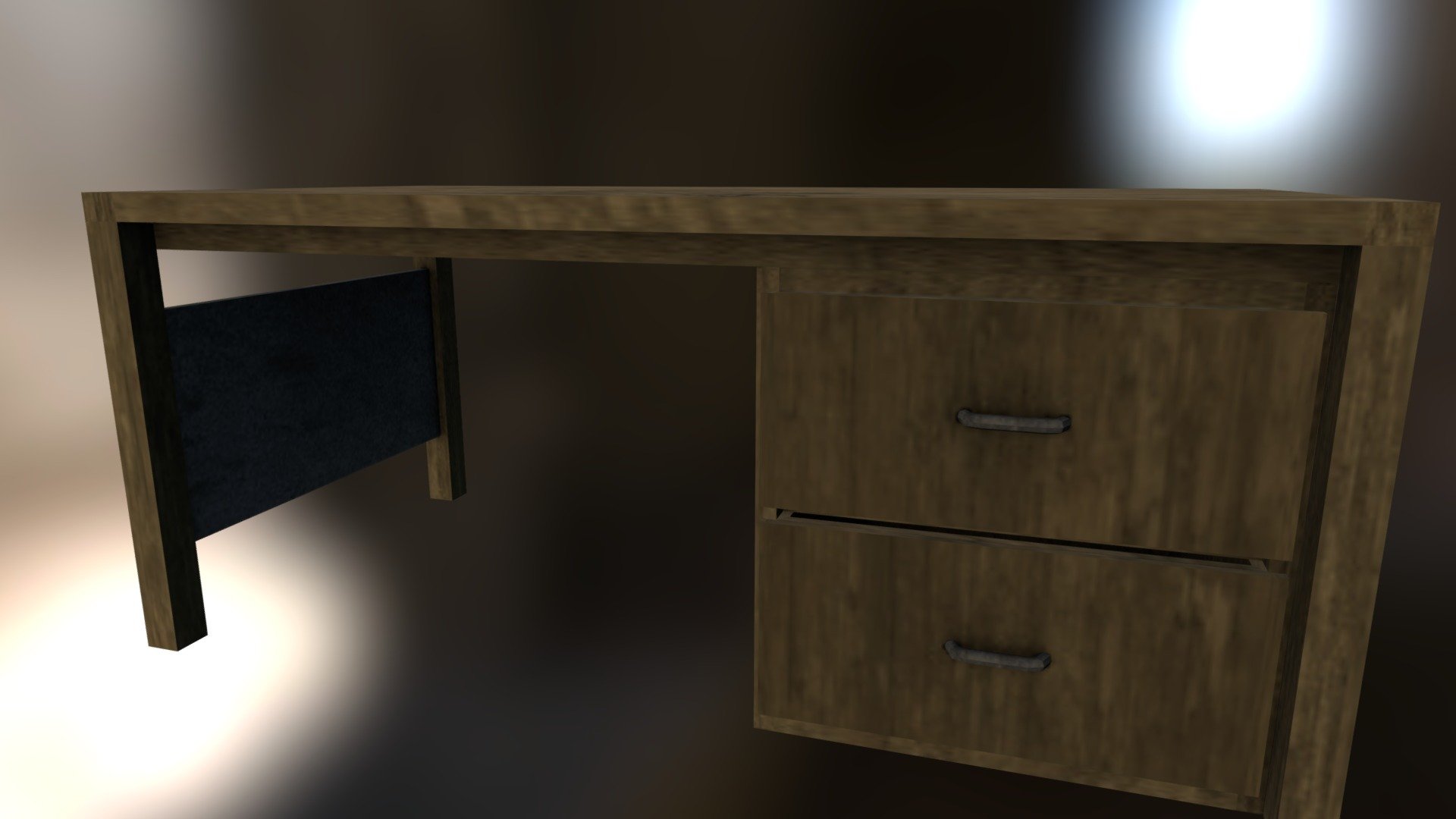 Low poly Desk - 3D model by LeonArt3d (@thedj245) [x0JfH37] - Sketchfab