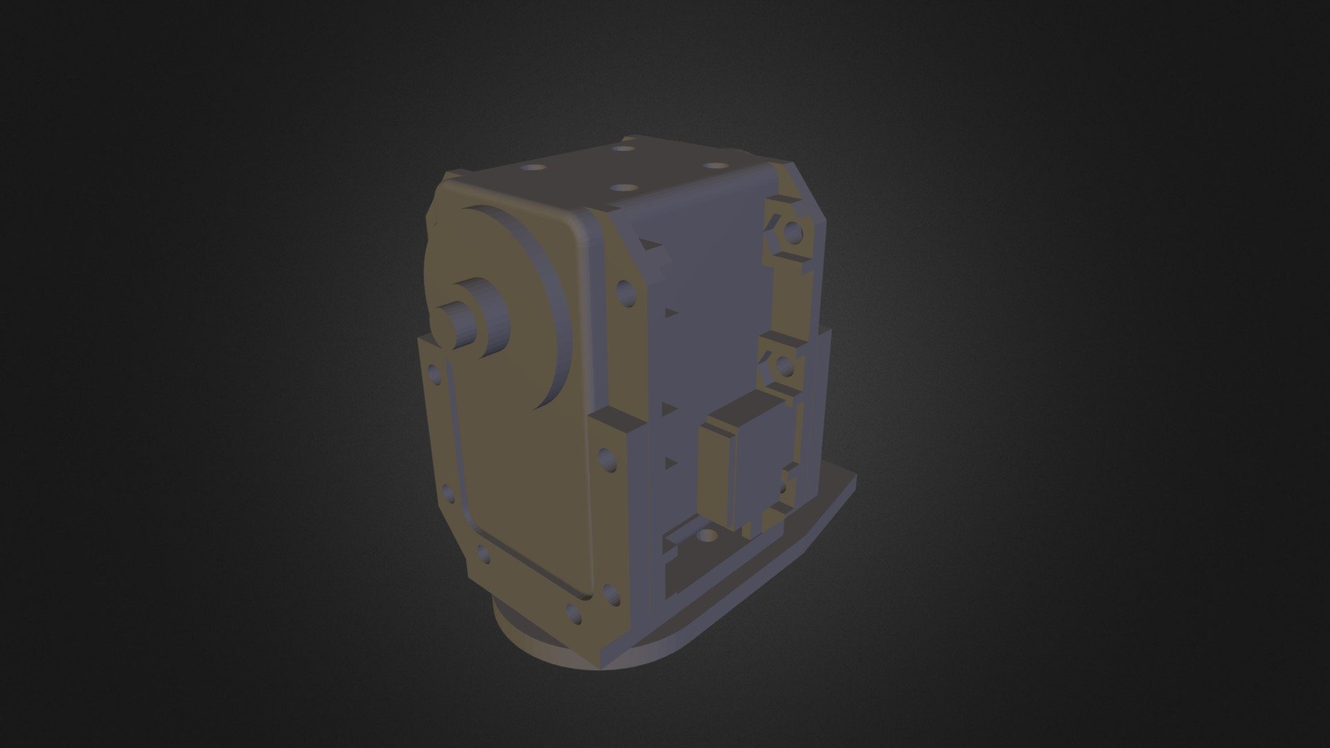servo.stl - 3D model by WillianGalvani [x8bN4ct] - Sketchfab