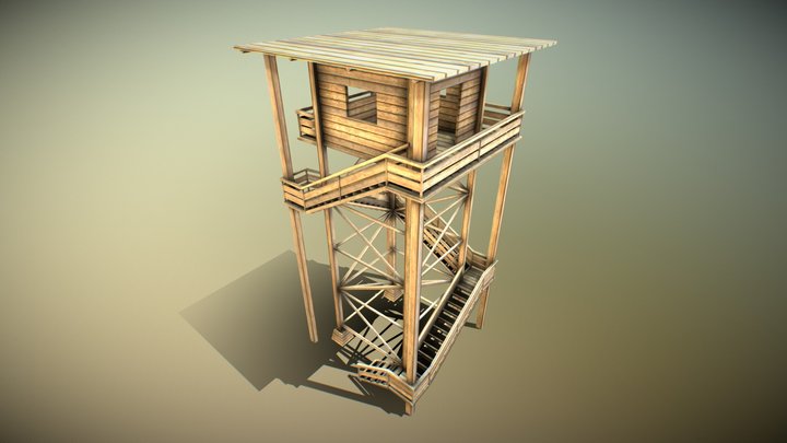 Watch-tower 3D models - Sketchfab