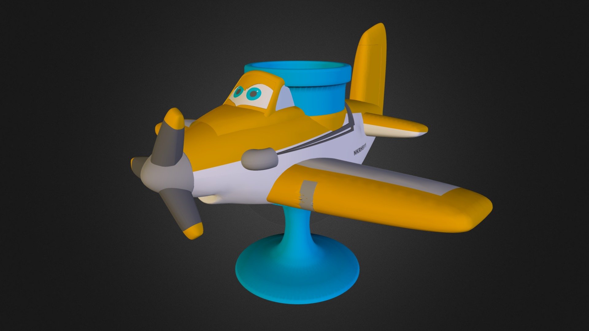 dusty Cup.3ds - 3D model by yoshida [xWOrmcU] - Sketchfab