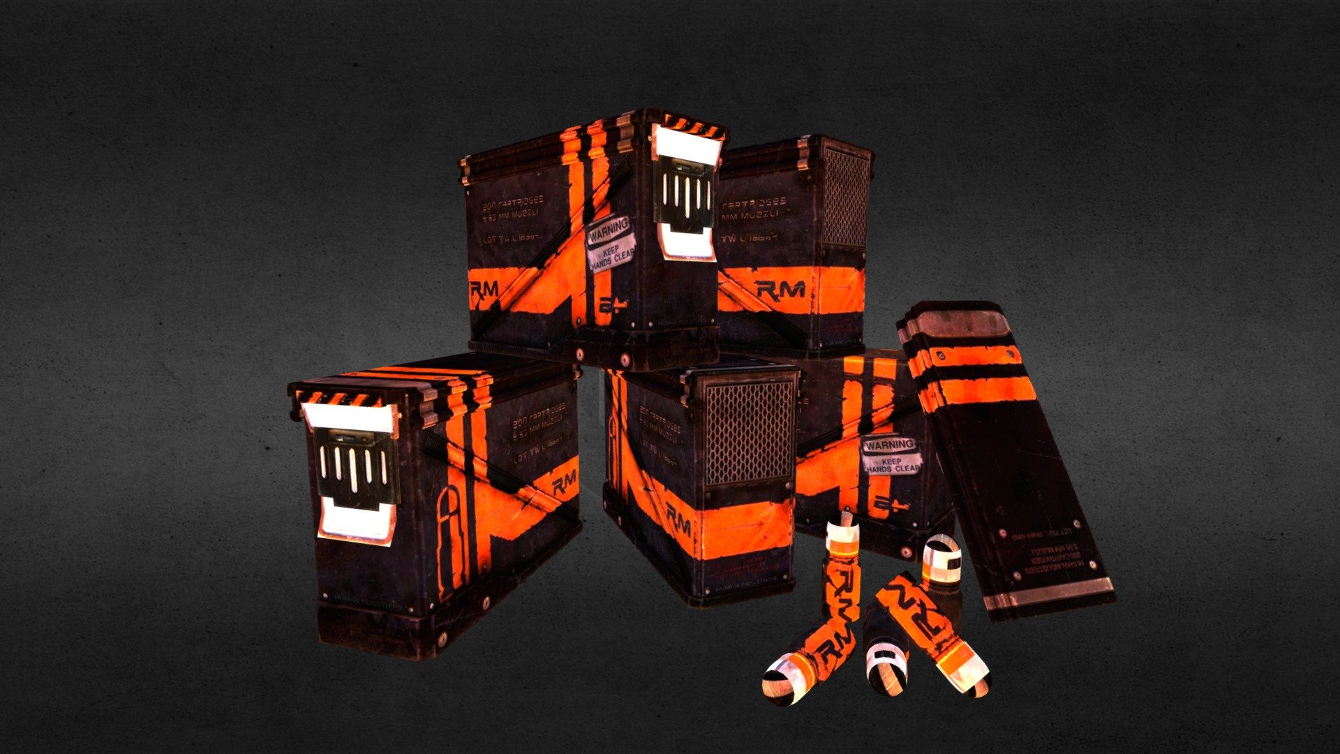 ammobox - 3D model by Ron Mayland (@Muezli) [xYSL07e] - Sketchfab