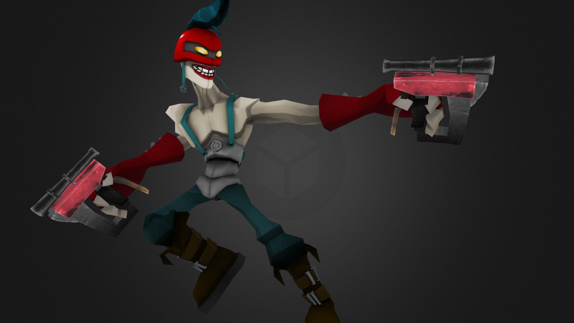 Dude Stapler Dude - 3D model by Hassu (@hasuak) [xcSPmXA] - Sketchfab