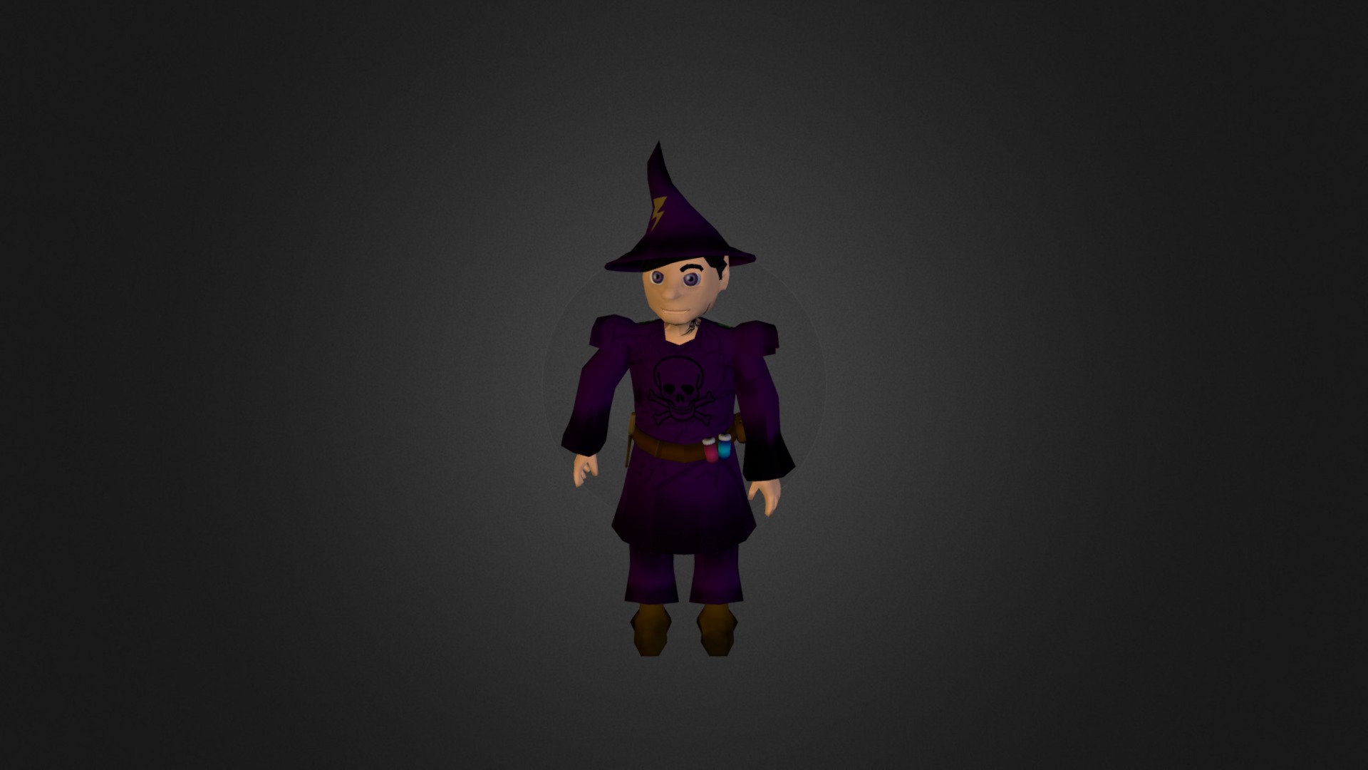 Low Poly Mage - 3D model by RodolfoGongora [y13tdL5] - Sketchfab