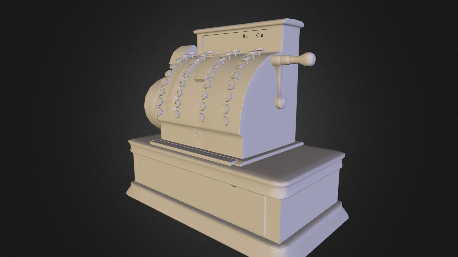 Cash Register - 3D model by lex (@lexbeekman) [yF1huOz] - Sketchfab