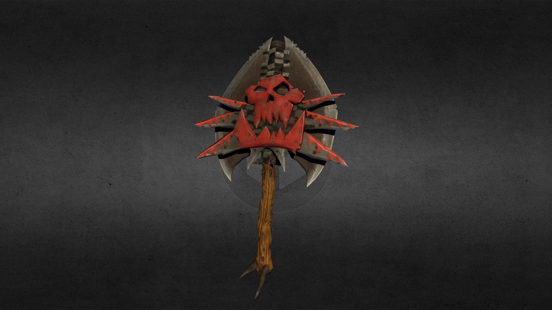 Warboss Orc Boss - 3D model by alexgameart [yR8qpQy] - Sketchfab