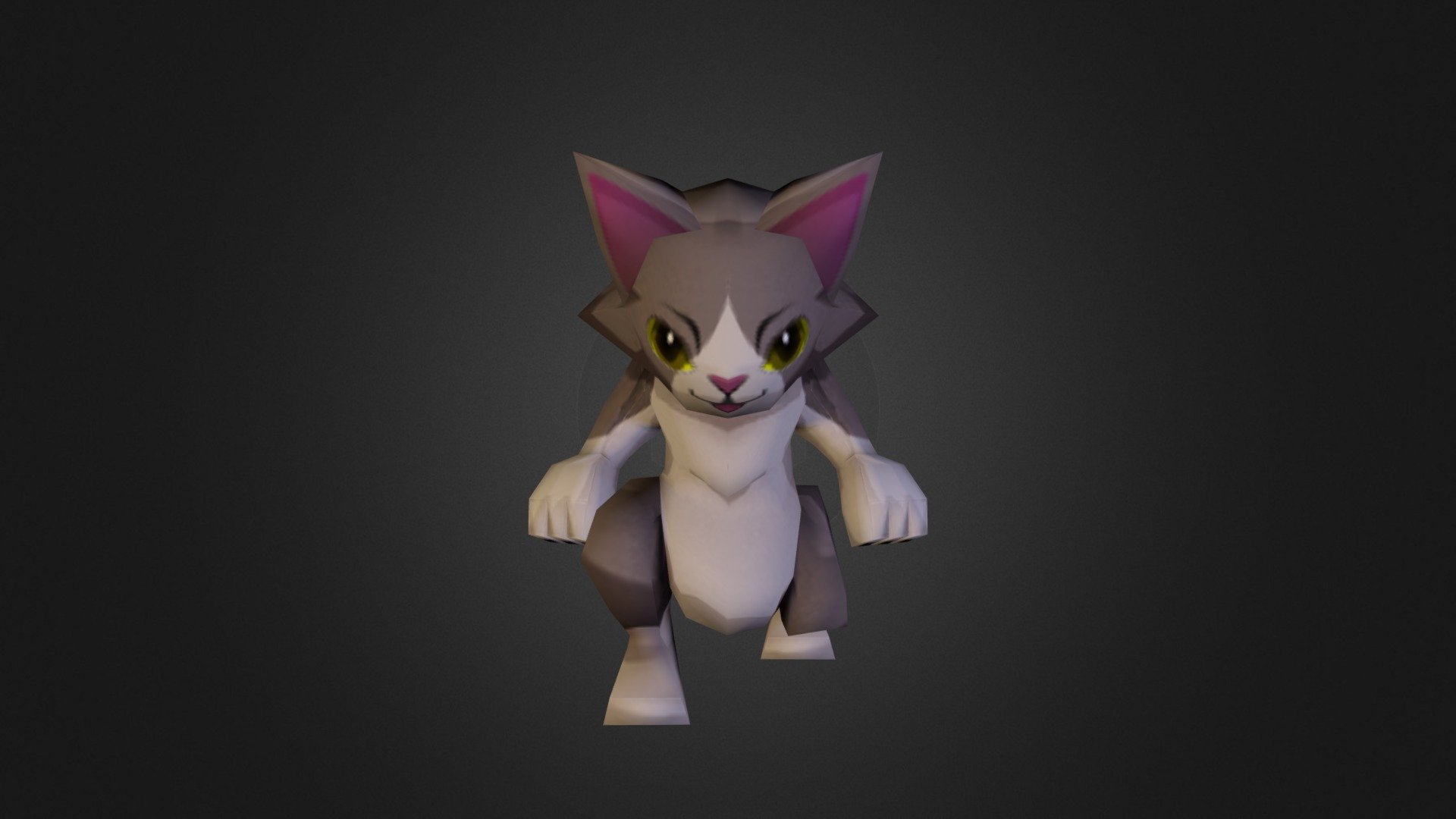 catModel - 3D model by nakaken (@neko_manma1) [yaX1qQI] - Sketchfab