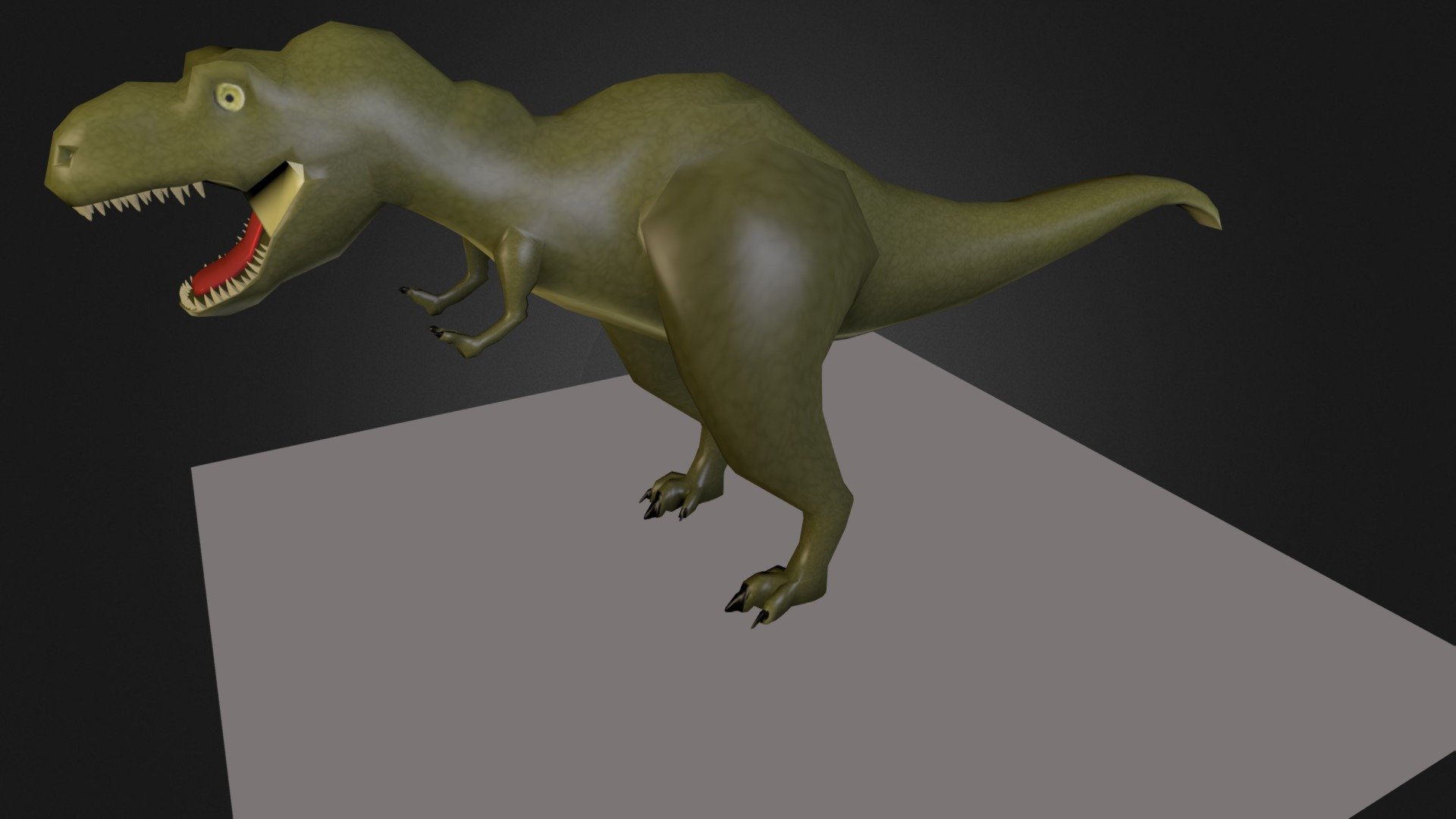 T-Rex - 3D model by fabriciojuniorsilva [ycpRHPg] - Sketchfab