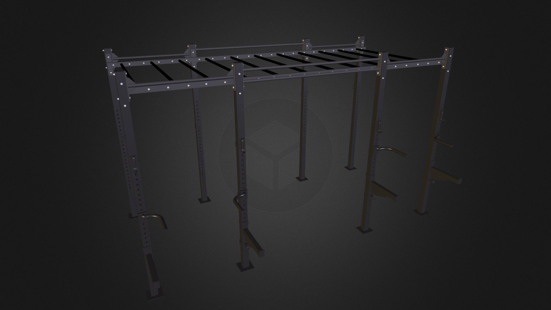 Cross Station Ladder 420 - 3D model by RocchenRolle [ytGFszD] - Sketchfab