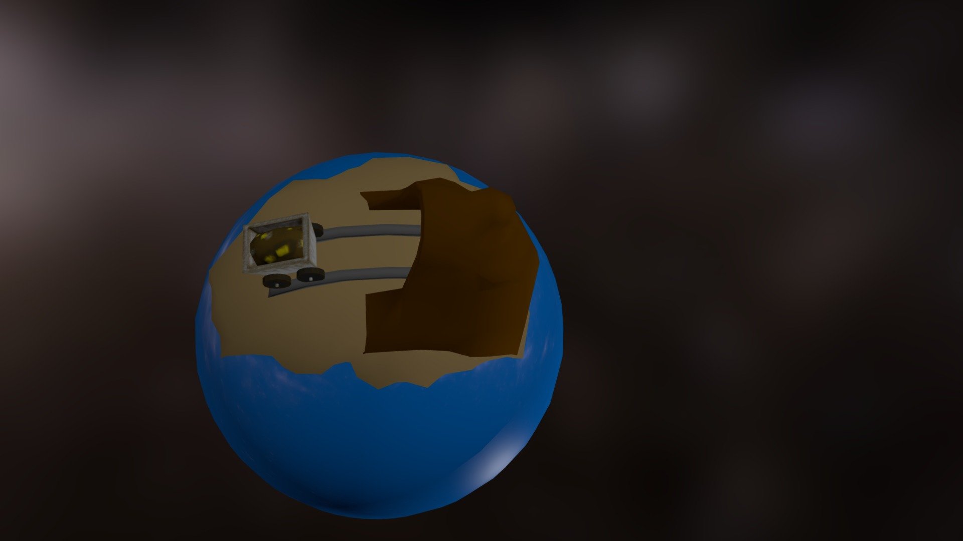 Toon Metal Planet 1 - 3D model by Jay (@jayfelsman) [zGPSIcJ] - Sketchfab