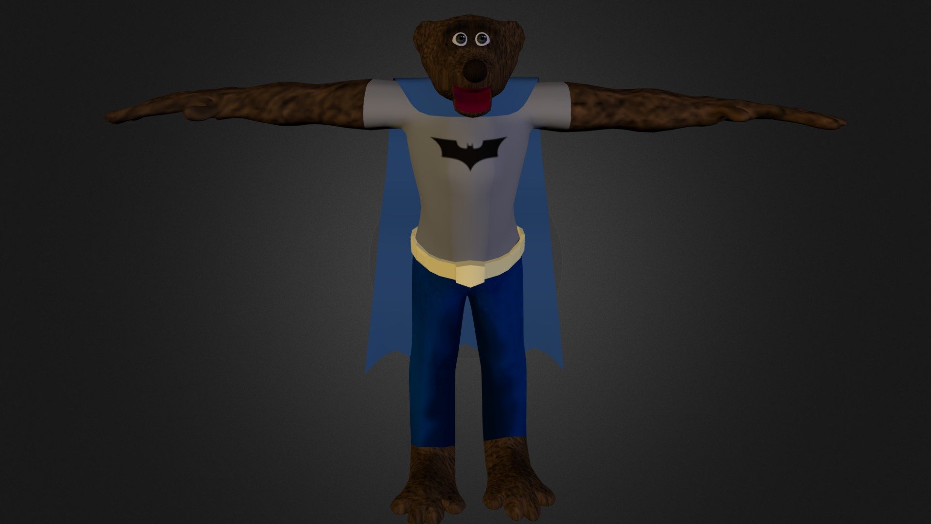 Batbear - 3D model by The Linkster (@linkster) [zdKaI9w] - Sketchfab