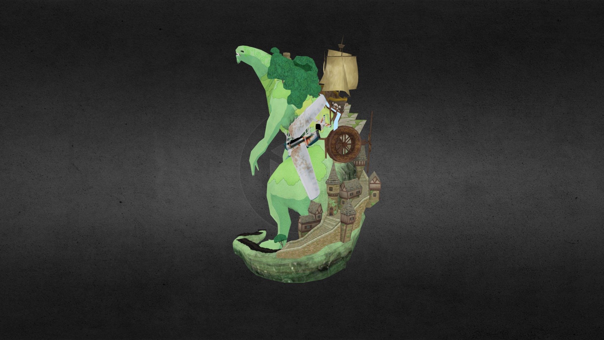 The Behemoth - 3D model by lokieliot [zlKrTSq] - Sketchfab