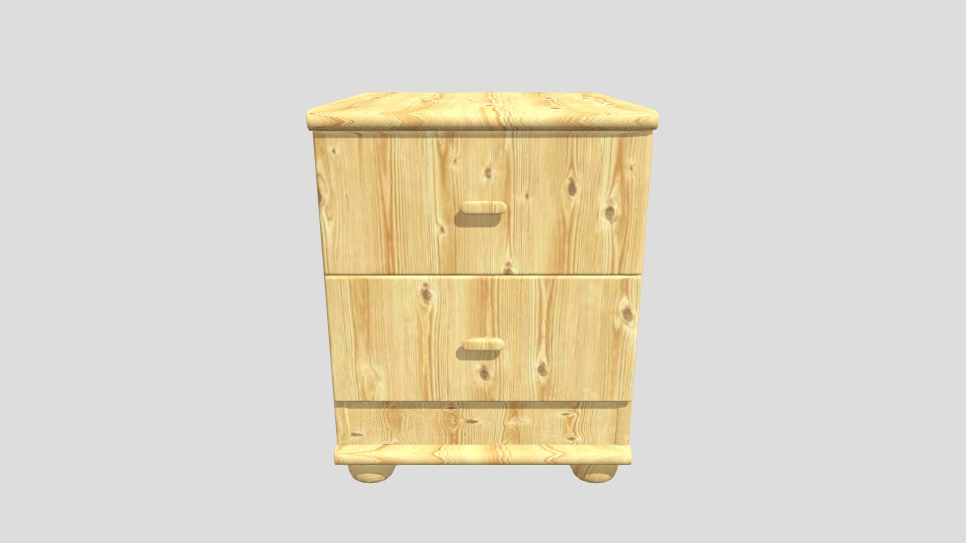 Bedside Table with Drawers - 3D model by energyoverflow [zzyt6wF ...